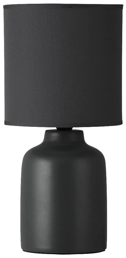 Rábalux Ida 4366 Noční stolní lampa antracit keramika E14 MAX 40W IP20