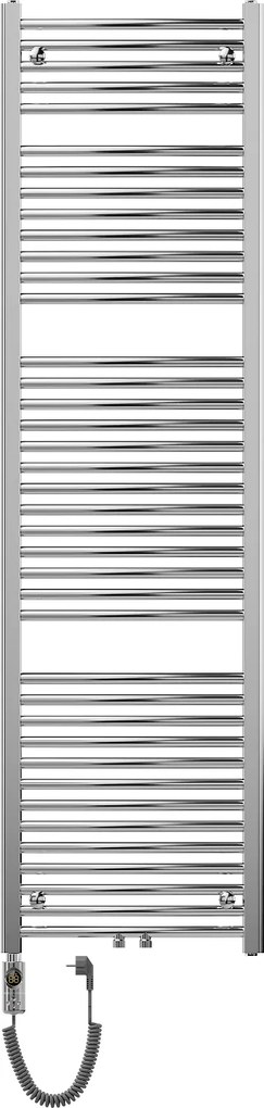 Mexen Ares, elektrické topné těleso 1800x500 mm + topná tyč 900 W, chromová, W102-1800-500-2900-01