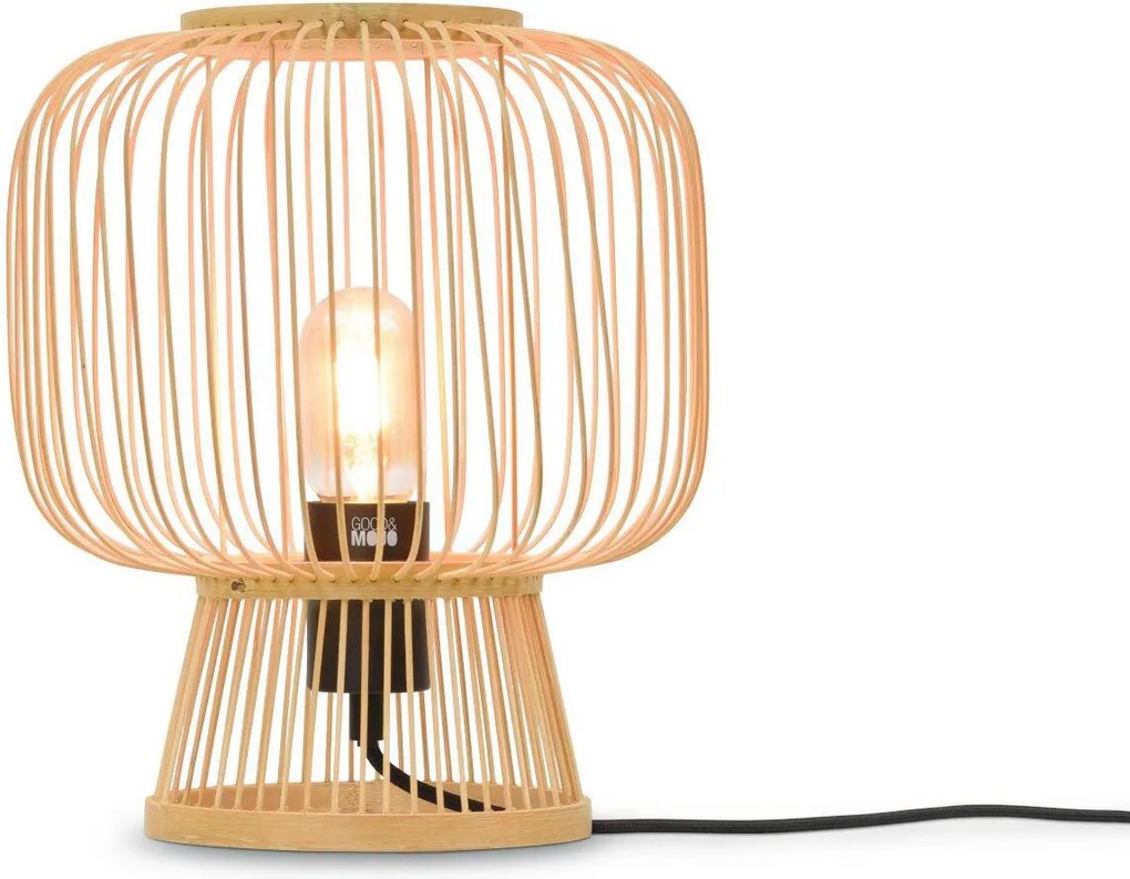 XXXLutz STOLNÍ LAMPA, nástěnný stmívač, 26/30 cm Good & Mojo - Online Only svítidla - 004315005808