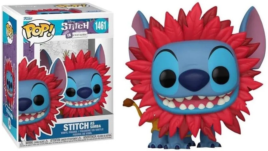 Funko pop disney: stitch costume- simba