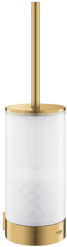 Grohe Selection - WC štětka nástěnná s držákem, sklo/kartáčovaný Cool Sunrise 41076GN0