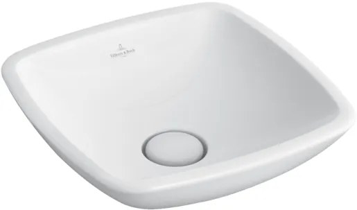 Umyvadlo na desku Villeroy & Boch Loop&Friends 43x43 cm bez otvoru pro baterii 51491001