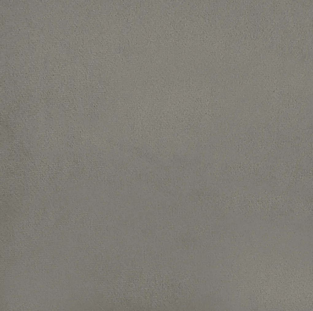 vidaXL Taštičková matrace střední tvrdost 120x190x20 cm samet [4007159] Barva: světle šedá