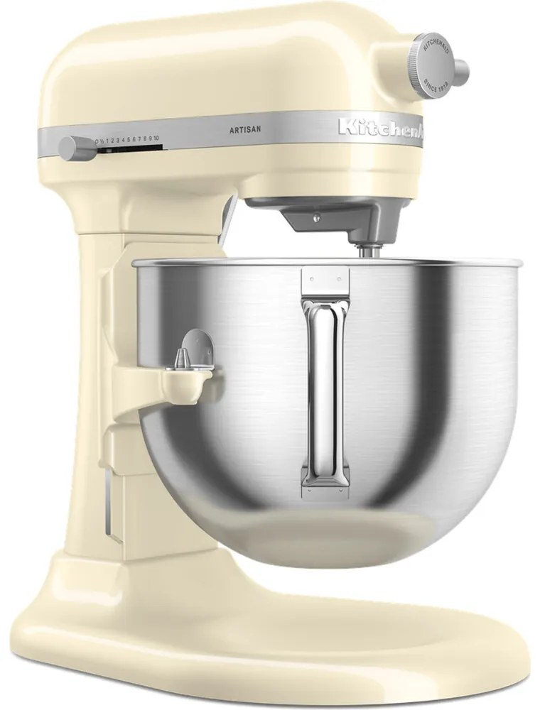 KitchenAid Artisan kuchyňský robot se zvedací mísou 6,6 l, mandlová, 5KSM70SHXEAC