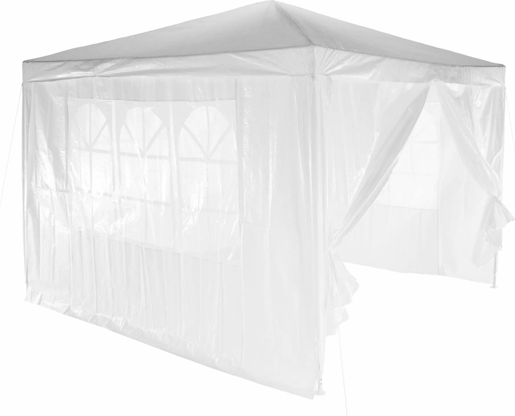 Zahradní párty stan, bílá, 3x3 m, TEKNO TYP 1