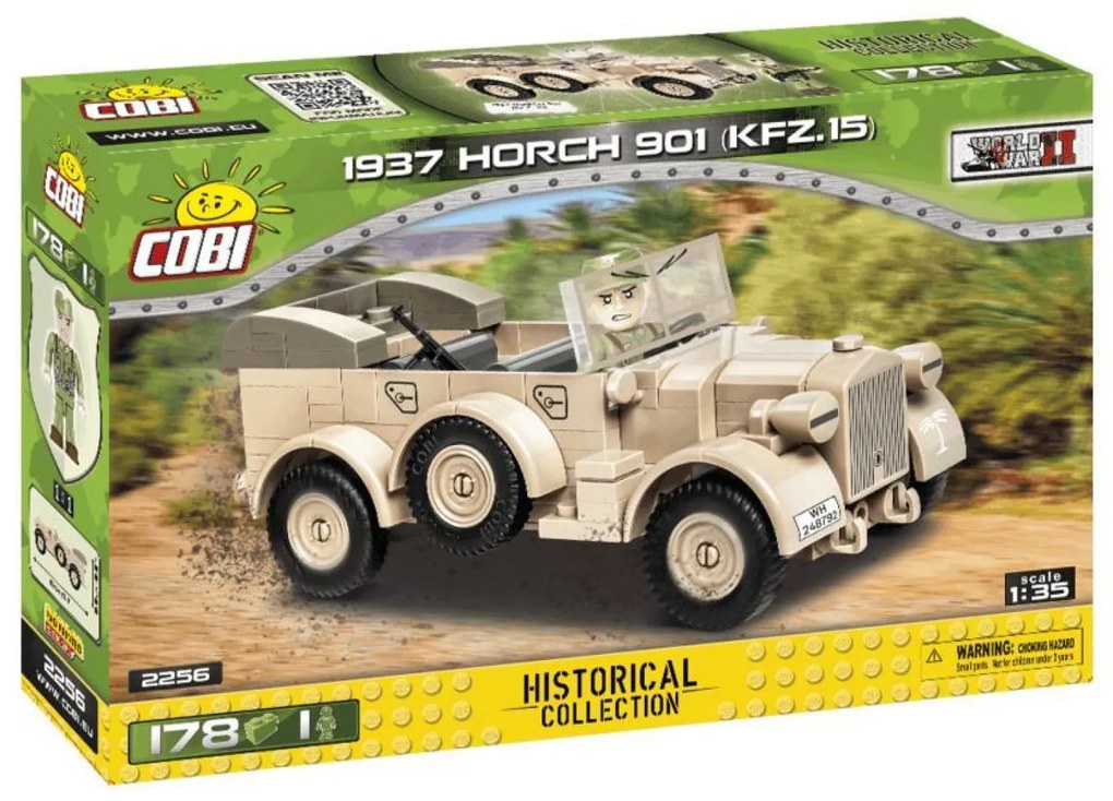 Stavebnice cobi 2256 1937 horch 901 kfz 15