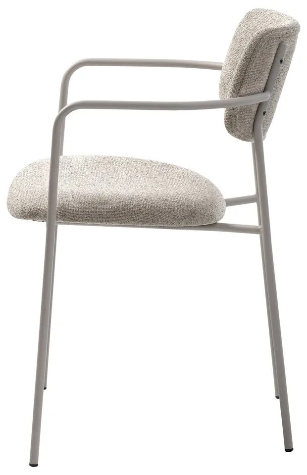 Krémová jídelní židle Zama – Unique Furniture
