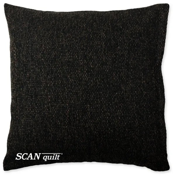 SCANquilt povlak SOFA melír černohnědá 45 x 45 cm