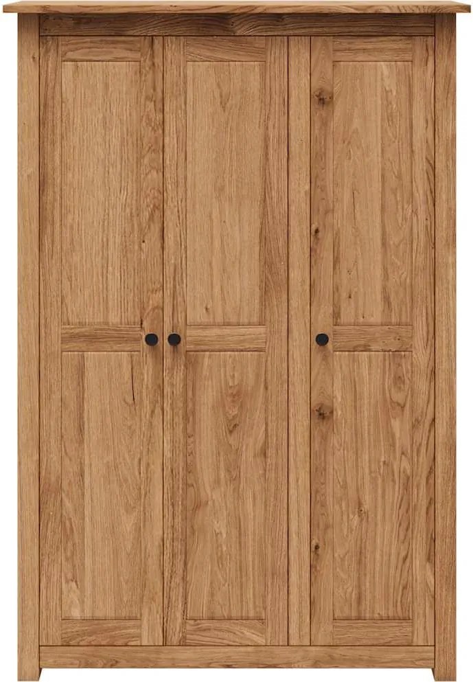Šatní skříň se 3 dveřmi 118x50x171,5 cm borovice řada Panama 282661