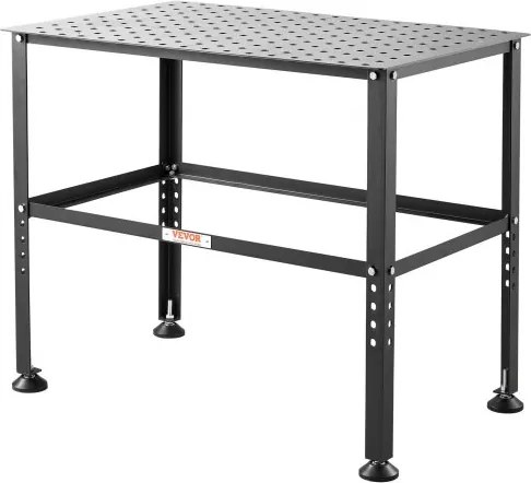 Svařovací stůl 91,4 × 61 cm 362,9 kg Svařovací pracovní stůl s otvory pro upevnění