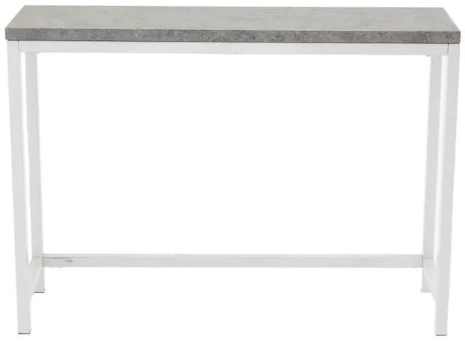 Rise příruční stolek bílá / šedá 110x30