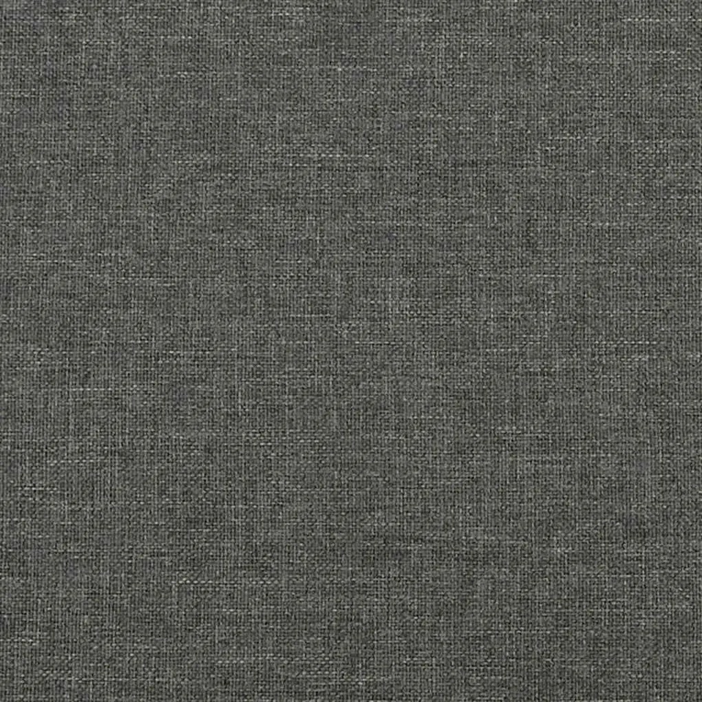 Box spring postel s matrací tmavě šedá 120x190 cm textil 3269691