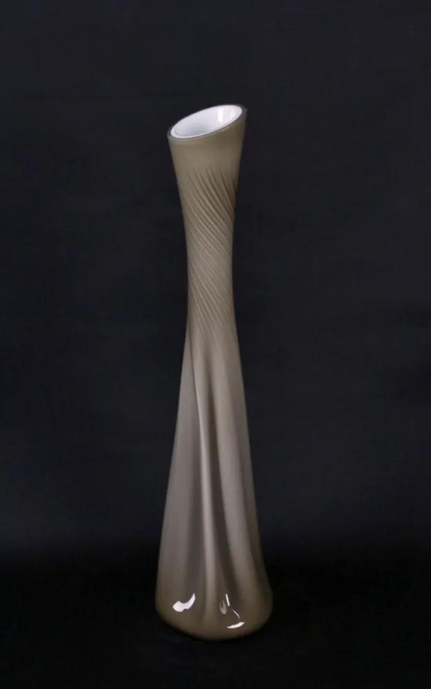 Váza designová šedá 50 - 70 cm | BIANO