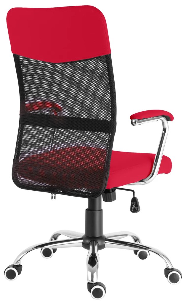 Dětská židle NEOSEAT TEENAGE černo – červená