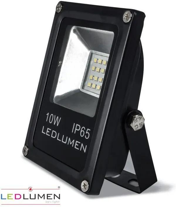 LEDlumen SMD LED reflektor 10W SMD2835 LED IP65 Studená biela