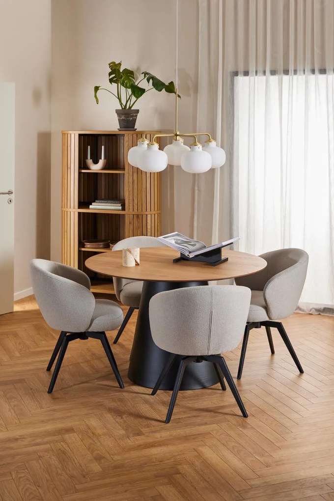 ACTONA GROUP Jídelní židle DARLENE béžová z látky Alea 0000107641