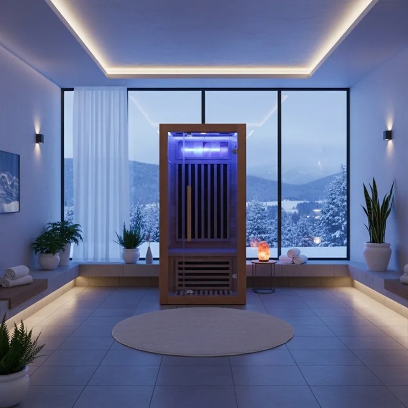 BPS-koupelny Infrasauna Relax HYD-6709 90x90, 1-2 osoby