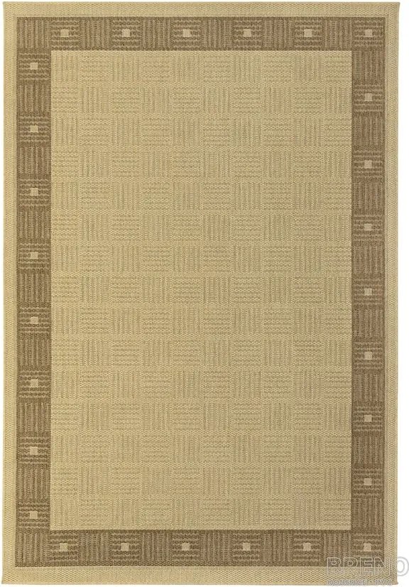 Breno Kusový koberec SISALO 879/J84D, 67x120 cm, Béžová/Vícebarevné