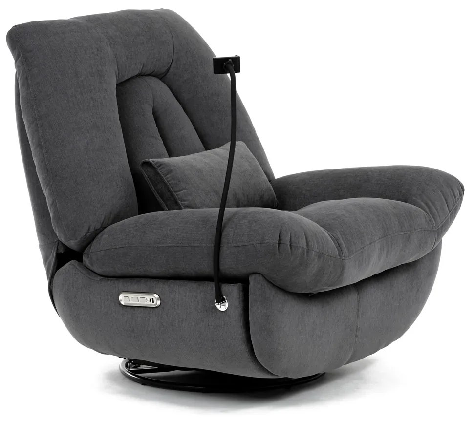 TV křeslo s elektrickým polohováním Autronic TV-7089 GREY2
