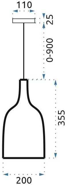 Stropní svítidlo RIMINI RETRO CFZL-GY-035