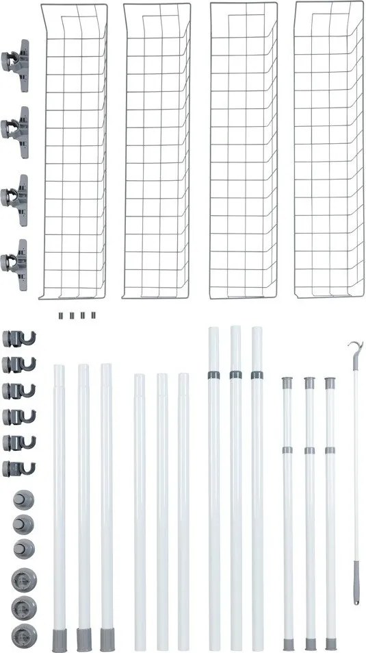 Teleskopický organizátor oblečení HERKULES, WENKO