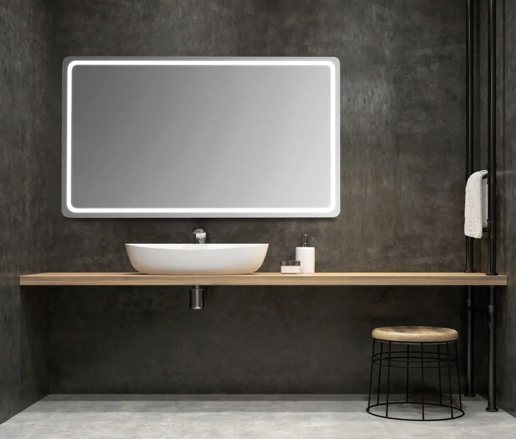 Sapho, NYX LED podsvícené zrcadlo 1000x500mm, NY100
