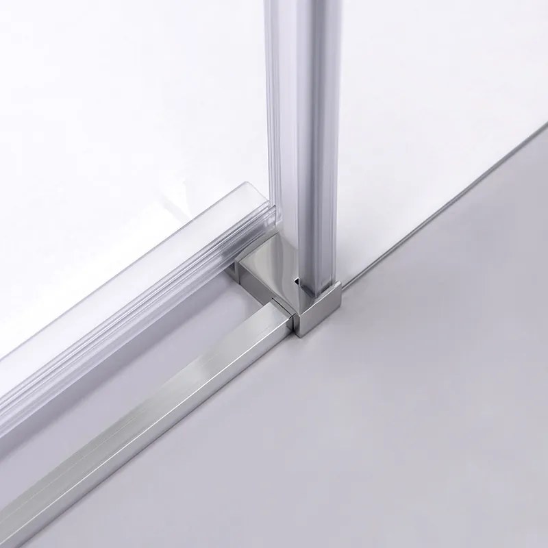 BPS-koupelny Posuvné sprchové dveře PD-NOCR HYD-5169 120 cm chrom/transparent pro instalaci do niky - bez vaničky