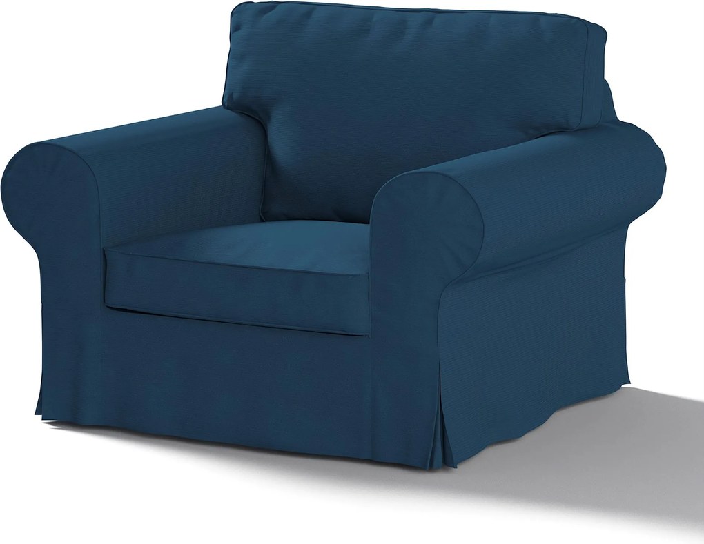 Potah na křeslo IKEA Ektorp barva tmavě modrá