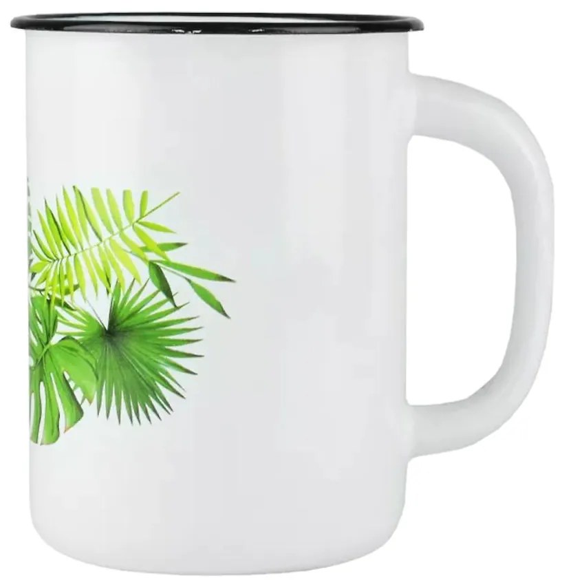 Hrníček smalt Monstera 1,5l
