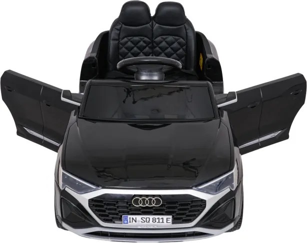 Elektrické autíčko Audi SQ8 černé / šedé