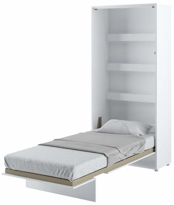 Lenart výklopná postel Bed Concept BC-03 (90) - bílý lesk