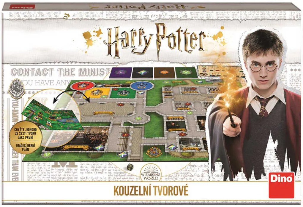 DINO Hra Harry Potter: Kouzelní tvorové *SPOLEČENSKÉ HRY* dn631649