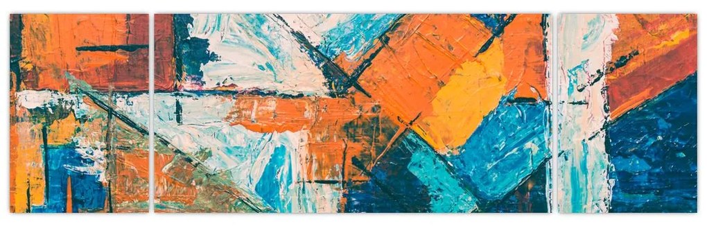 Obraz - Abstrakce (170x50 cm)