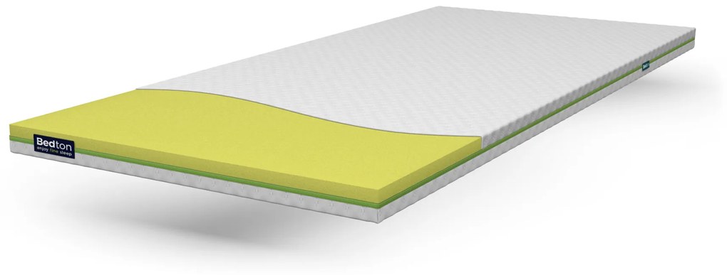 Matrace BEDTON TOPPER HR MEDIUM  120x200x8 ALOE VERA podšitý rounem