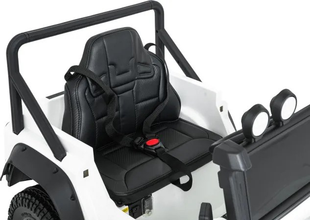 Elektrické autíčko Land Rover Defender 110 SVX bílé