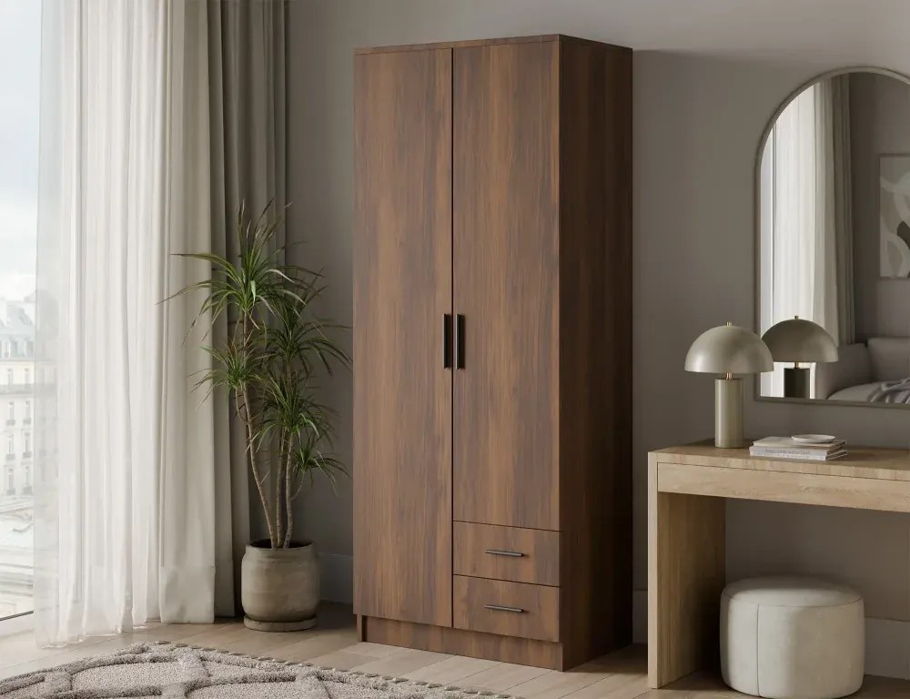 Novaro 80 Šatní skříň s křídlovými dveřmi