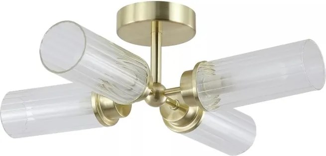 Searchlight 29984SB Stropní svítidlo IMPERIAL zlaté IP44