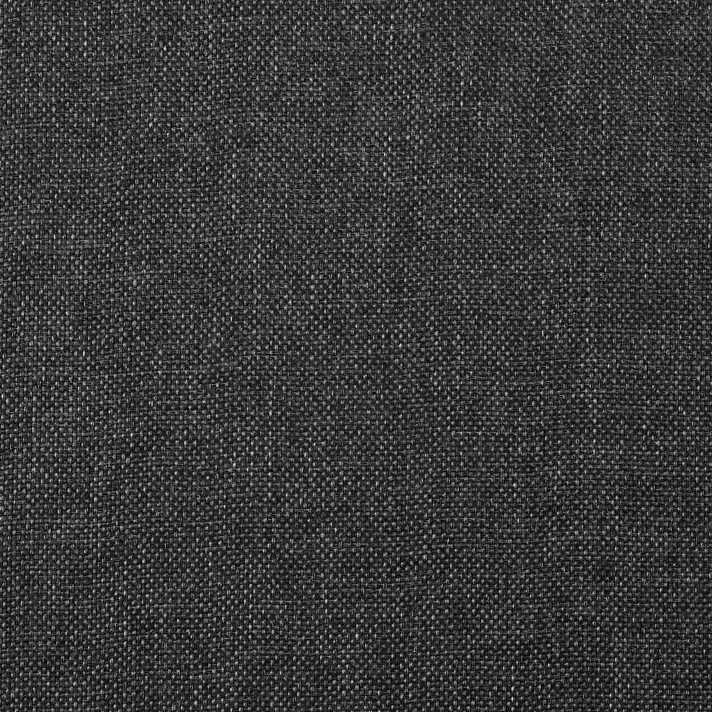 Jídelní židle 2 ks tmavě šedé textil 245514