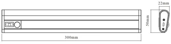 Osram - LED Podlinkové svítidlo se senzorem MOBILE LED/1,5W/3,7V 1800 mAh