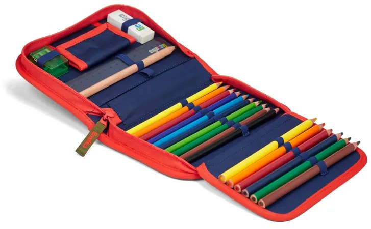 Školní penál Ergobag - Fluo drak