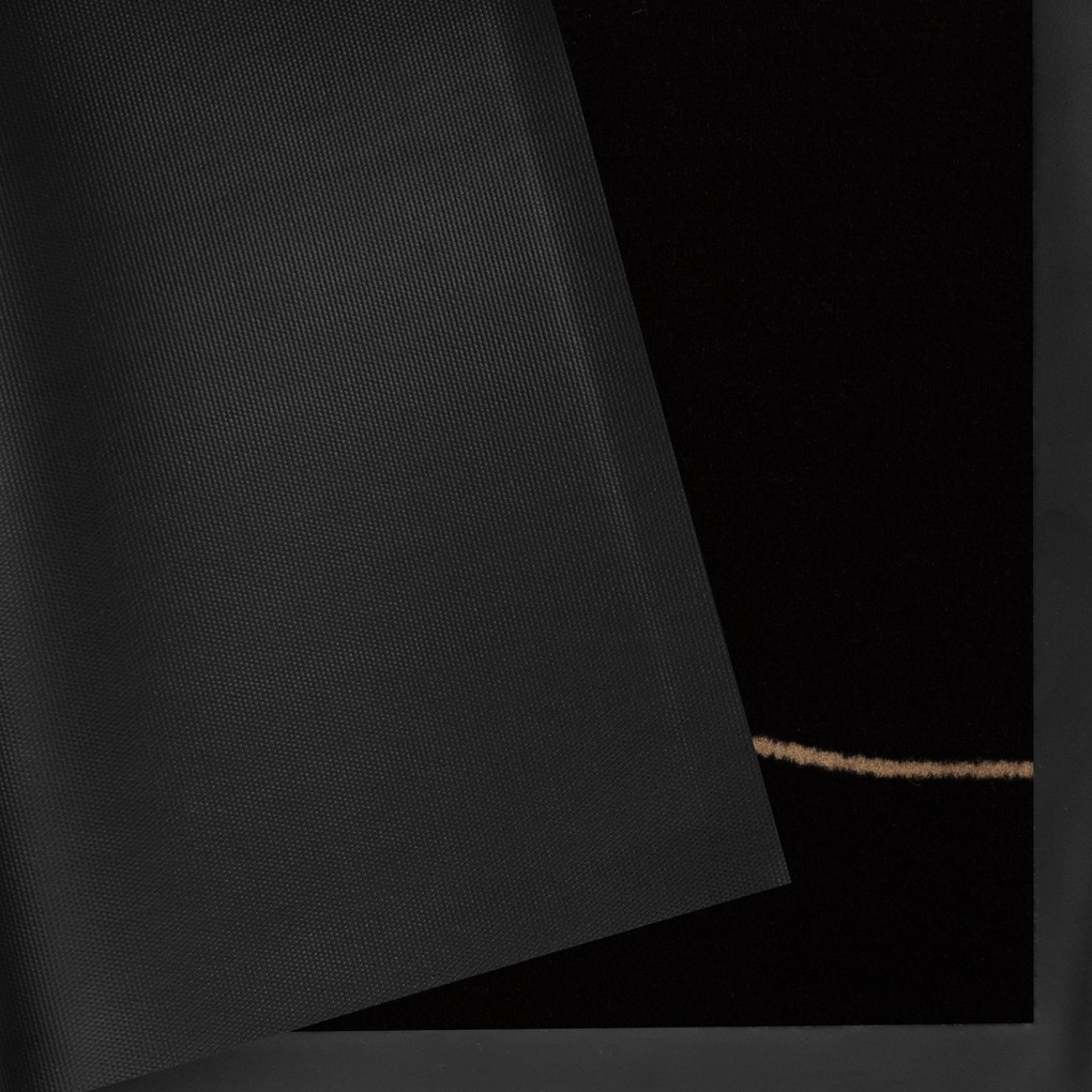 Hanse Home, Protiskluzová rohožka Welcome 103796 Anthracite Creme - na ven i na doma, 45x75, šedá, chodba / předsíň
