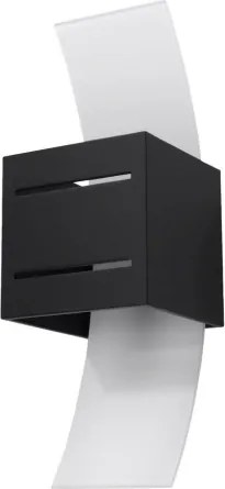 Nástěnné svítidlo SOLLUX Loreto G9 1x40W bez zdroje SL.0201 černá