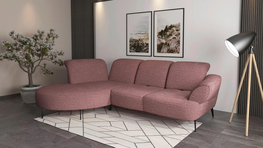 XXXLutz ROHOVÁ SEDAČKA, textil, lilková Sit & More - Sedací soupravy - 000144013264