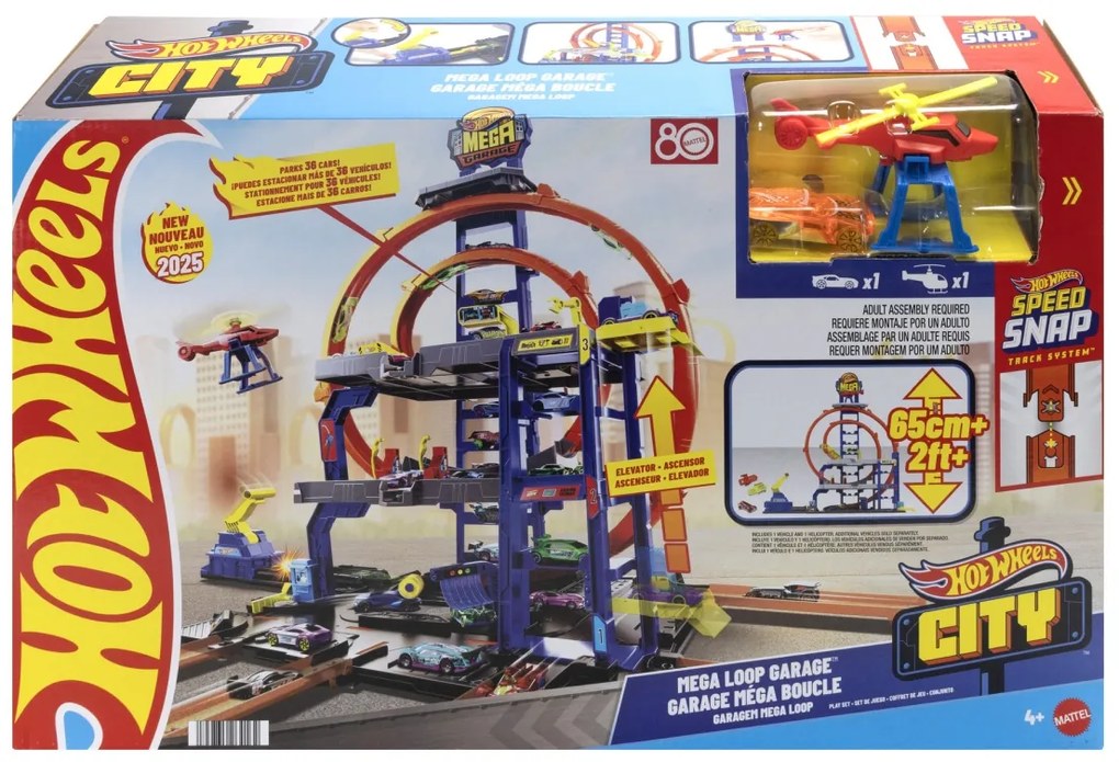 Hot Wheels City maxi garáž JBM74