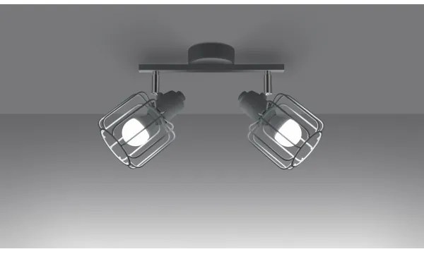 Sollux SL.1112 - Bodové svítidlo BELUCI 2xE14/40W/230V bílá