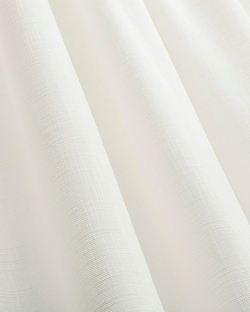 Závěs na řasicí pásku strukturovaná ecru 140 x 280 cm 1 ks.