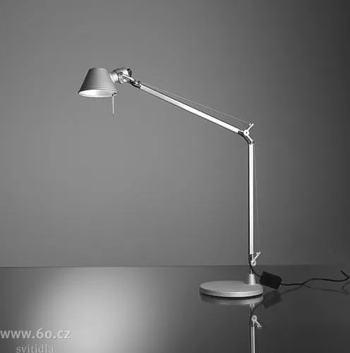 Artemide A0151W00 + A003900 Tolomeo Midi Tavolo LED, designová stolní lampa, 9W LED 2700K, hliník, 100cm