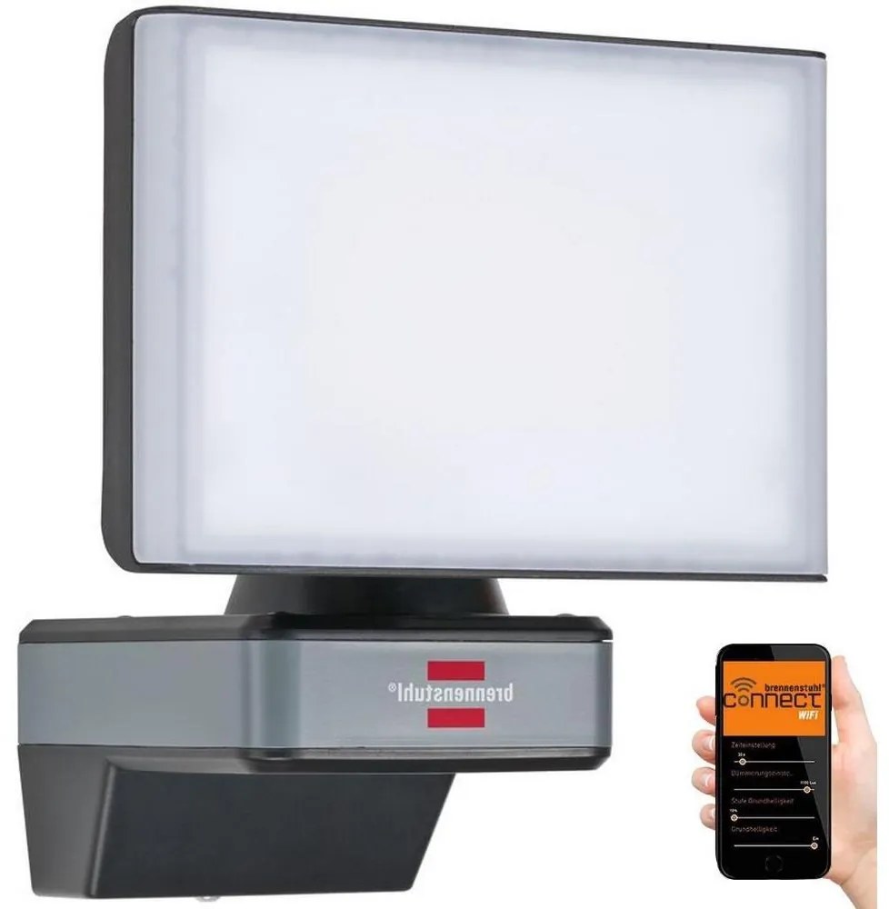 Brennenstuhl | Brennenstuhl - LED Stmívatelný reflektor LED/19,5W/230V 3000-6500K IP54 Wi-Fi | NE0615