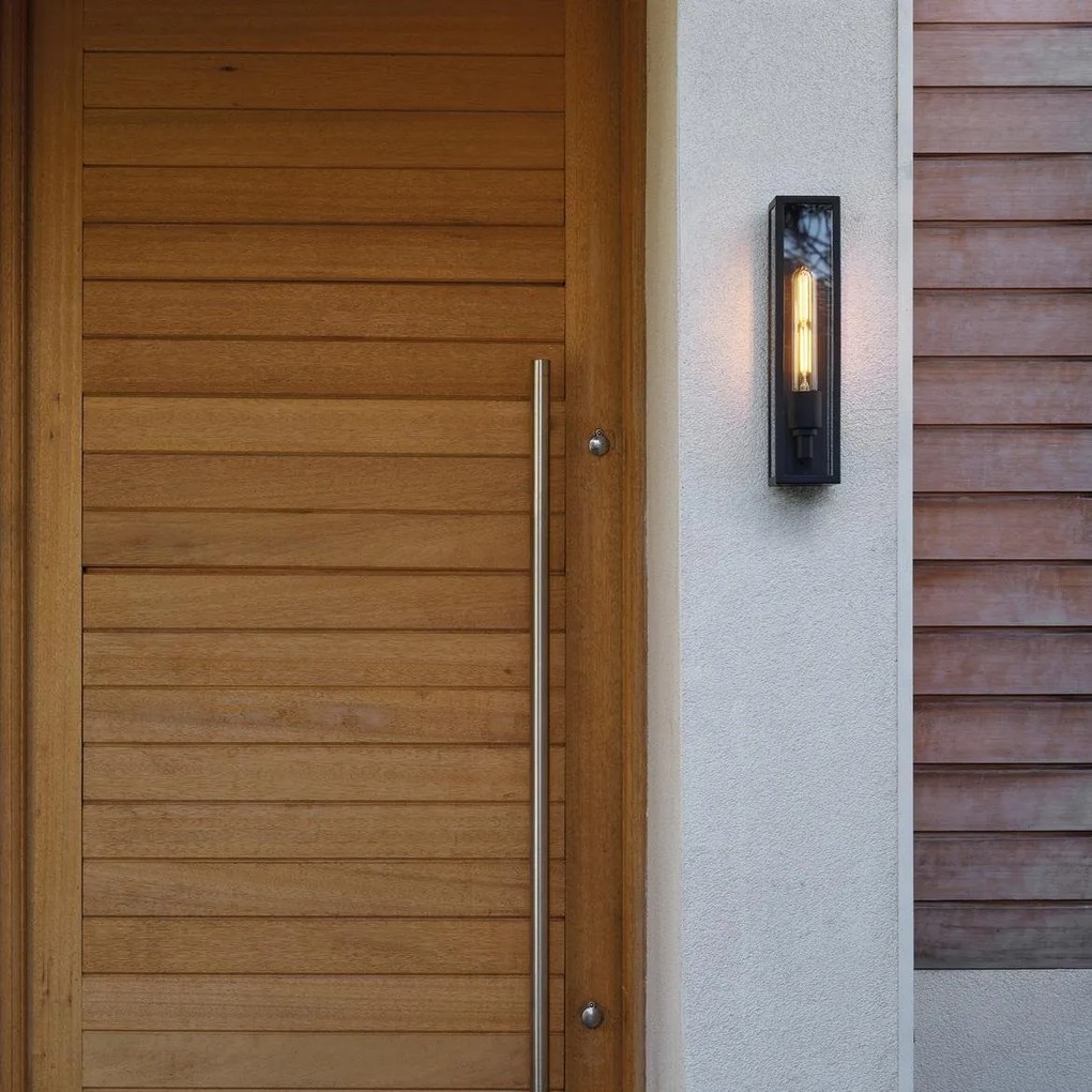 AST 1402017 Venkovní nástěnné svítidlo Harvard Wall 4W E27 černá - ASTRO Lighting