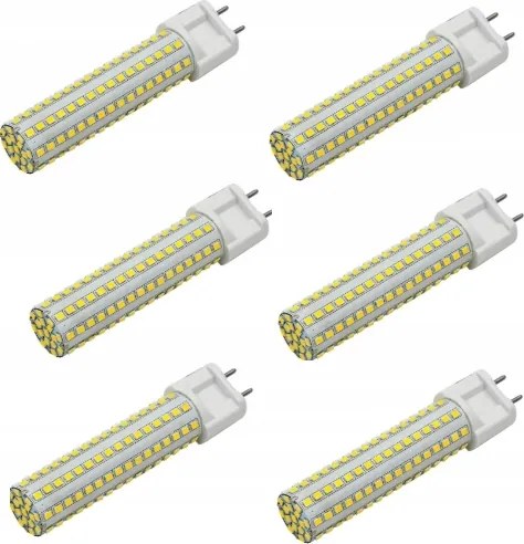 Led Žárovka G12 15W=120W Bílá Studená 6ks